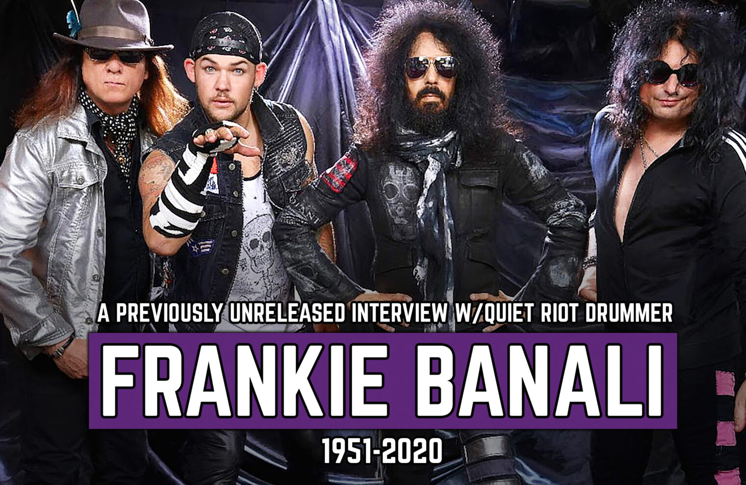 A Previously Unreleased Interview With Quiet Riot's Frankie Banali (1951-2020) - WEB IS JERICHO