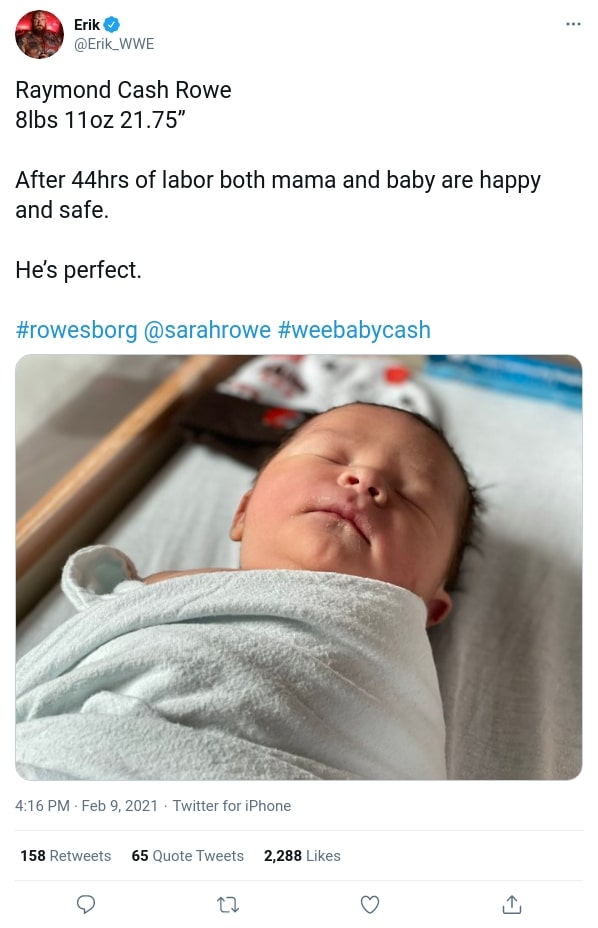Sarah Logan & Viking Raiders Erik Welcome Their First Child (w/Photo ... Sarah Logan & Viking Raiders Erik Welcome Their First Child (w/Photo ...
