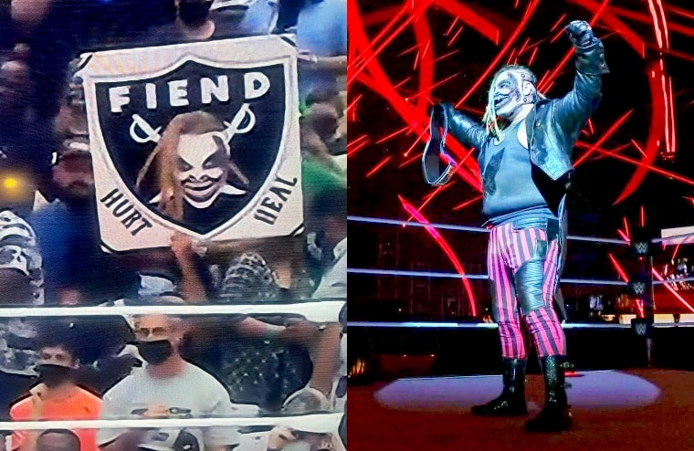 WWE Confiscated Fan-Made Sign Featuring The Fiend At SummerSlam – WEB ...