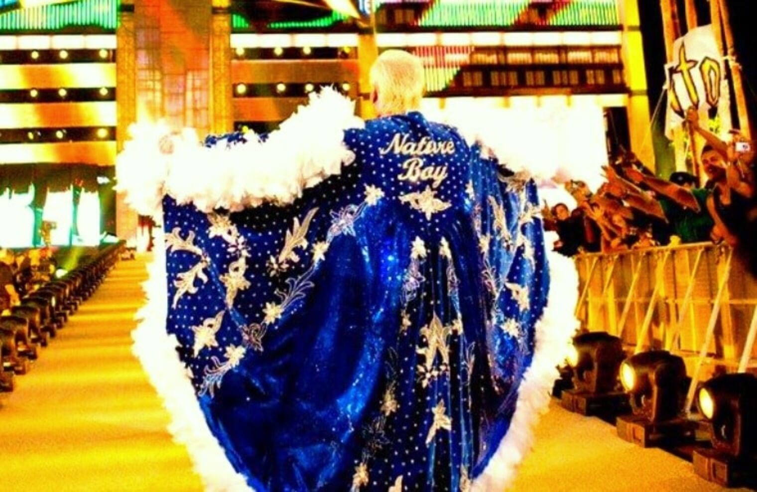 Ric Flair Shares Sneak Peek Of The Robe He'll Be Wearing For His Return ...