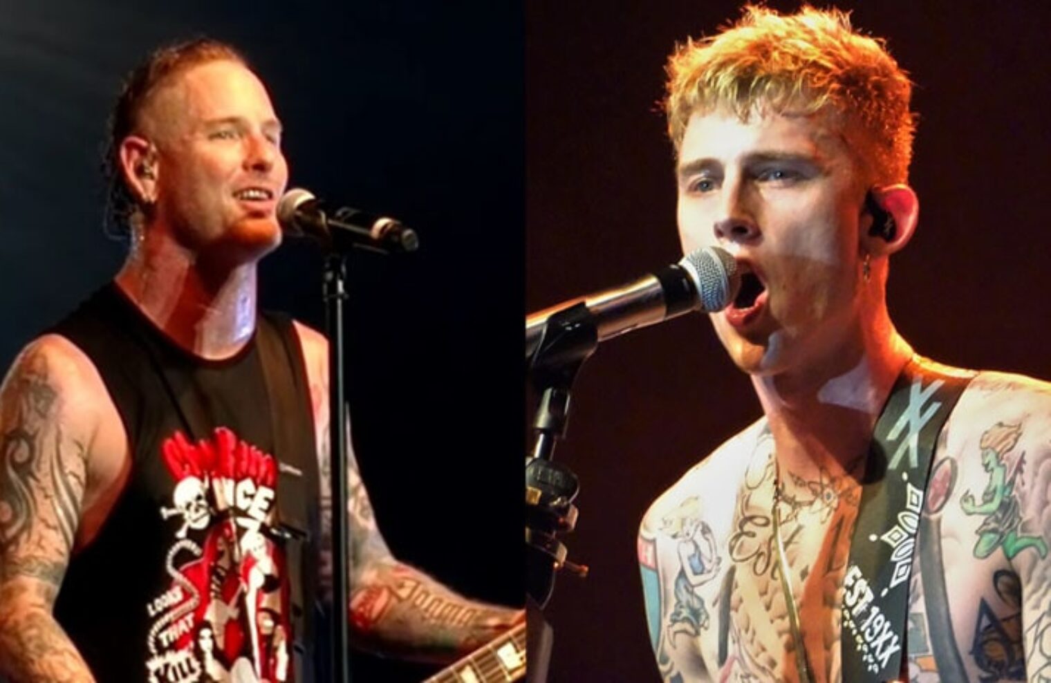 Slipknot Frontman Corey Taylor Blasts Machine Gun Kelly - WEB IS JERICHO
