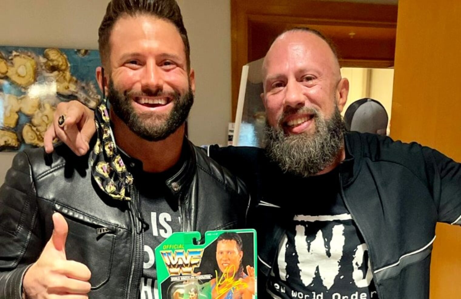 Matt Cardona Horrifies Toy Collectors By Burning Rare Sean Waltman ...