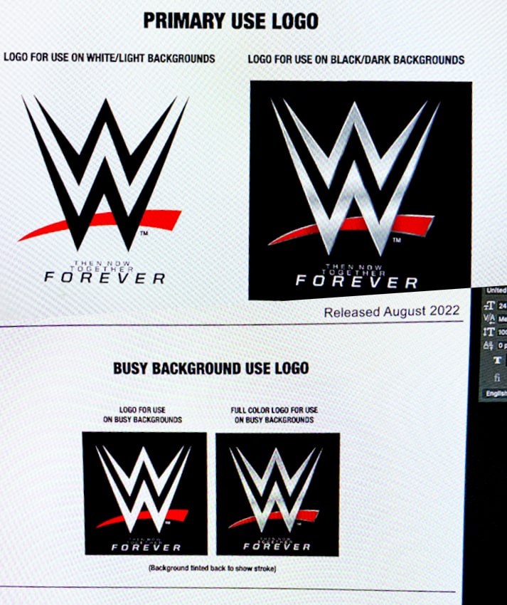 Updated WWE Logo Potentially Leaked - WEB IS JERICHO