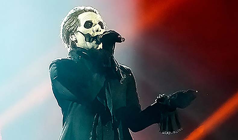 Ghost Singer “Furious” With Security At Show - WEB IS JERICHO