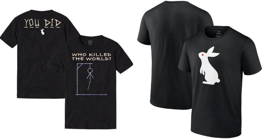 WWE Begins Selling White Rabbit Merchandise – WEB IS JERICHO