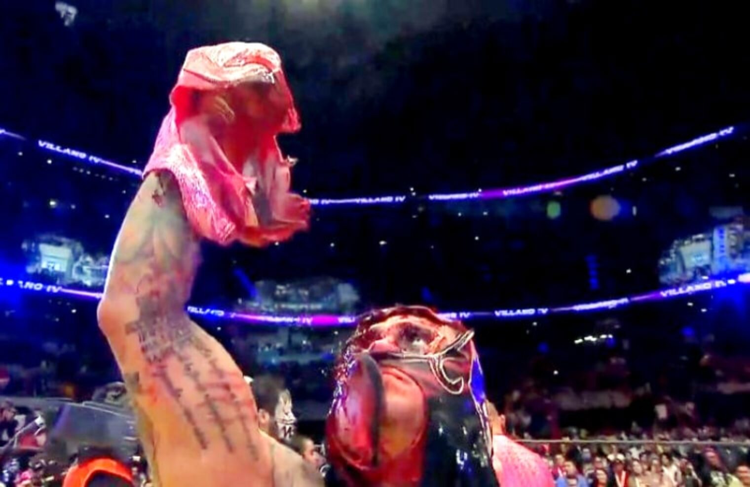 Former WCW Wrestler Villano IV Unmasked Following Defeat To Pentagón Jr ...