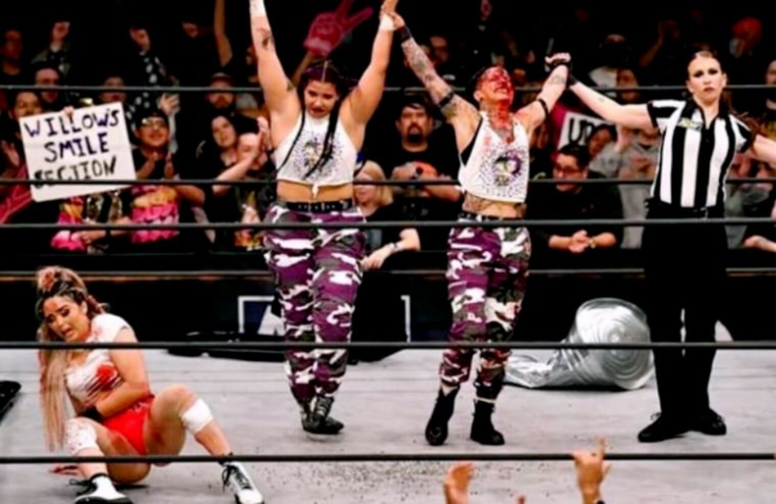 Willow Nightingale Addresses Criticism Of Women Bleeding In Wrestling ...