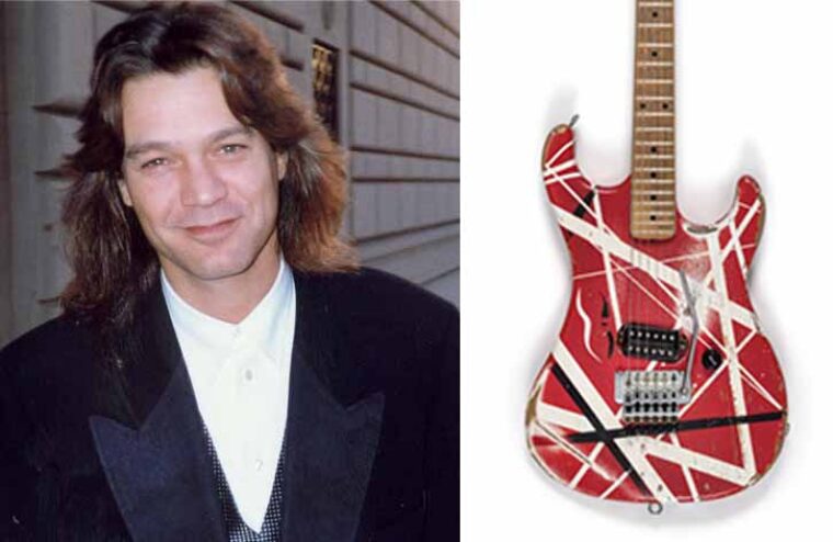 Eddie Van Halens Hot For Teacher” Guitar Expected To Fetch Crazy Money At Auction Web Is Jericho