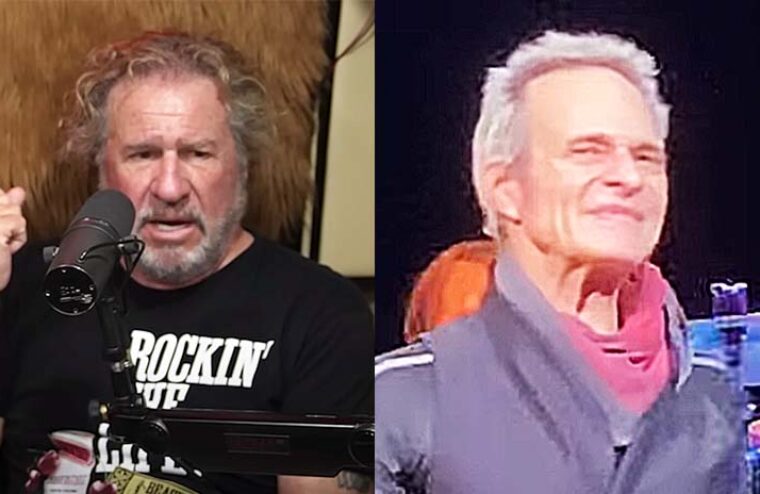 Sammy Hagar Bashes David Lee Roth - WEB IS JERICHO