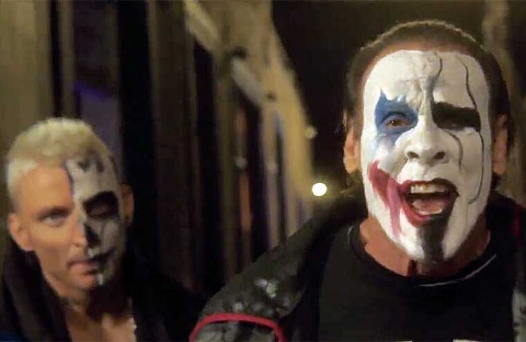 Sting & Darby Allin Arrive At “All In” To Metallica Classic - WEB IS ... Sting & Darby Allin Arrive At “All In” To Metallica Classic - WEB IS ...