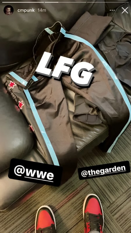 CM Punk Deletes Photo Of His Possible WWE Return Ring Gear – WEB IS JERICHO