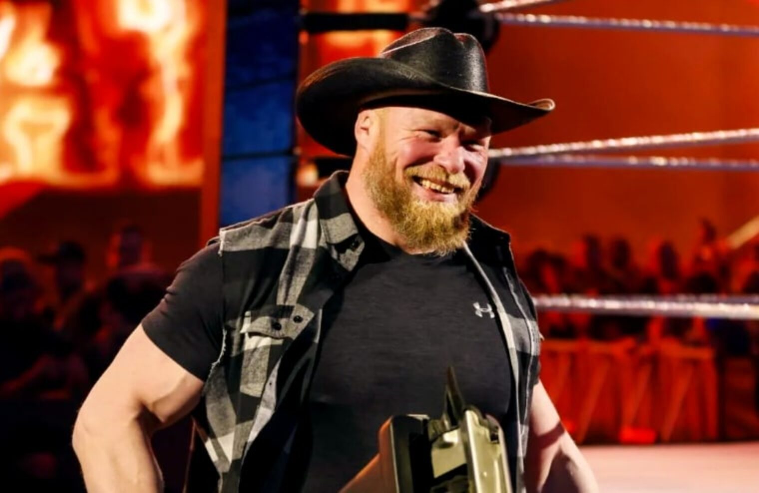 Brock Lesnar Spotted Out In Public For First Time Since Janel Grant ...