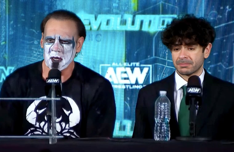 Tony Khan Addresses AEW World Tag Team Championship Situation Following Sting's Retirement - WEB ...