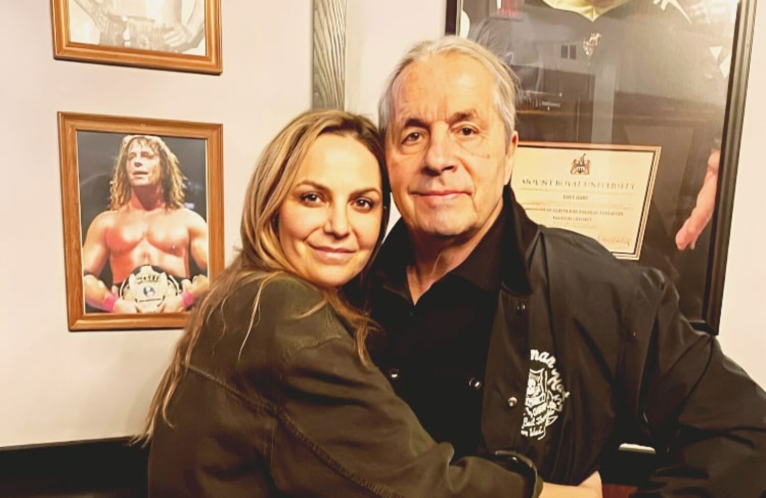 Bret Hart’s Daughter Has Completed Her Cancer Treatment - WEB IS JERICHO