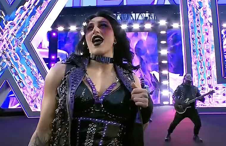 Motionless In White Share Thoughts On Rhea Ripley WrestleMania Entrance - WEB IS JERICHO