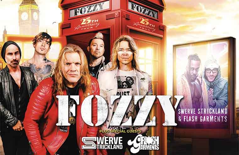 Swerve Strickland Will Share Stage With FOZZY This Summer - WEB IS JERICHO