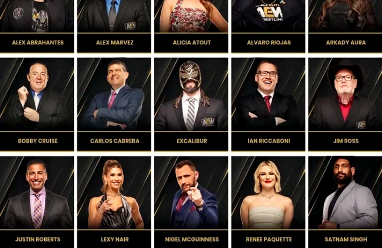 AEW Talent Recategorized On Official Roster Page - WEB IS JERICHO