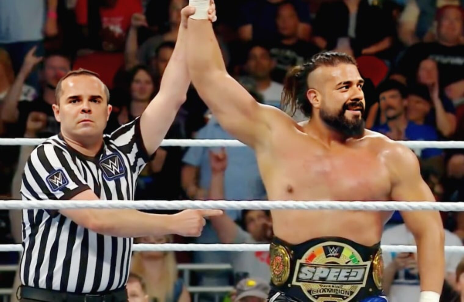 Fans Are Poking Fun At Andrade’s New WWE.com Photograph - WEB IS JERICHO