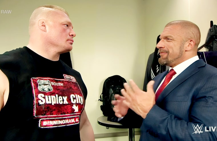 Triple H Reveals Brock Lesnar's WWE Career Might Not Be Over - WEB IS ... Triple H Reveals Brock Lesnar's WWE Career Might Not Be Over - WEB IS ...