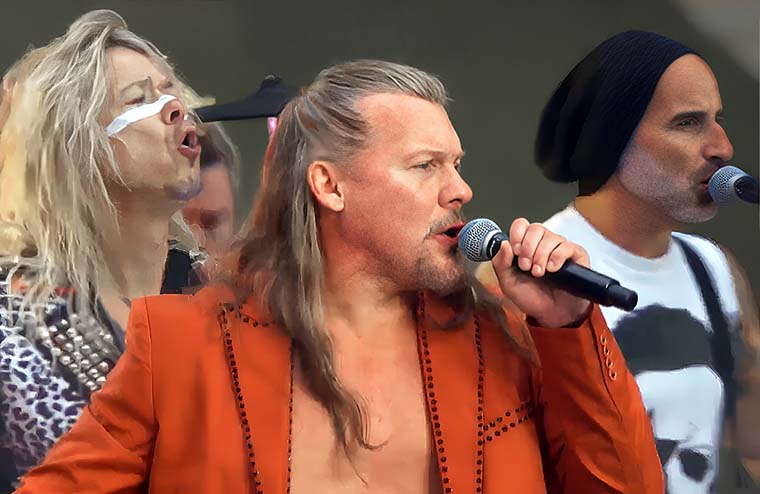 Chris Jericho Shares Update On New FOZZY Material – WEB IS JERICHO