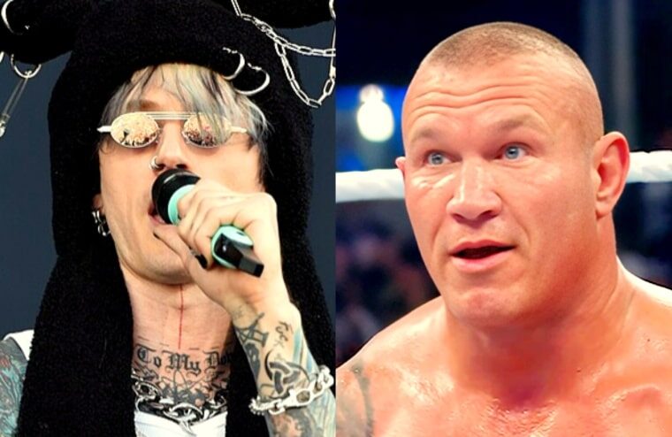 Machine Gun Kelly Is Beefing With Randy Orton Online Following ...