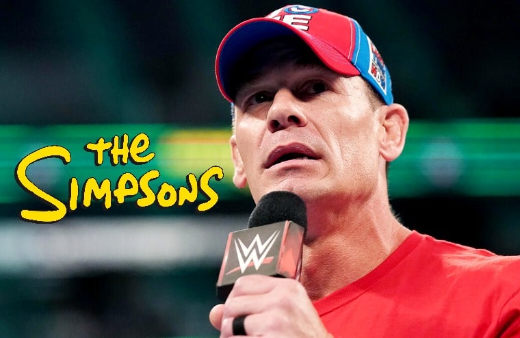 John Cena’s “The Simpsons” Character Artwork Shared Ahead Of His Season ...
