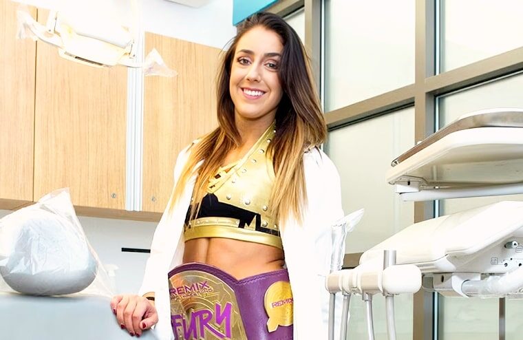 Dr. Britt Baker Explains Why She Had To Reduce Her Dentistry Work - WEB IS JERICHO