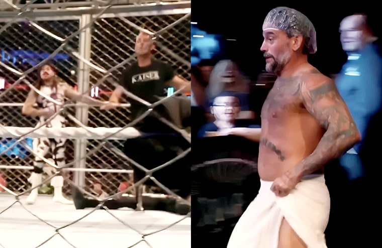 CM Punk Makes Reference To The Simpsons After Wearing A Towel & Shower ...