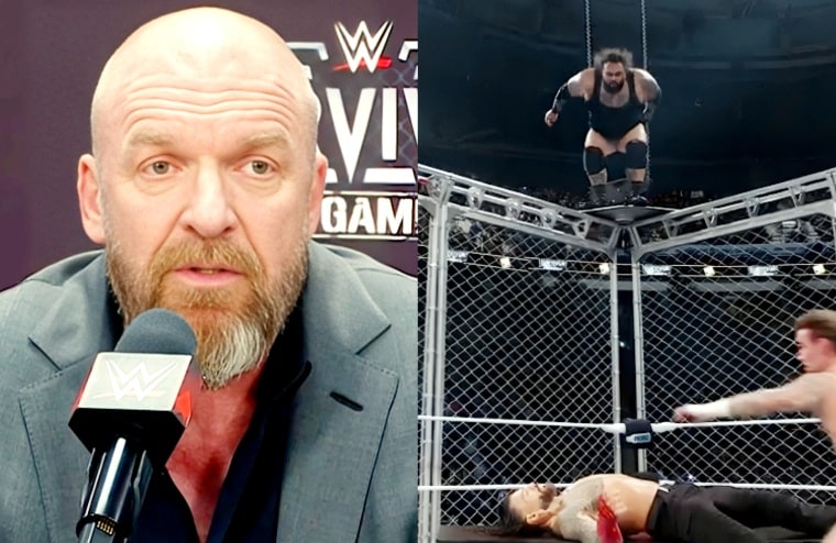 Triple H Acknowledges Bronson Reed’s Injury Status Following WarGames ...