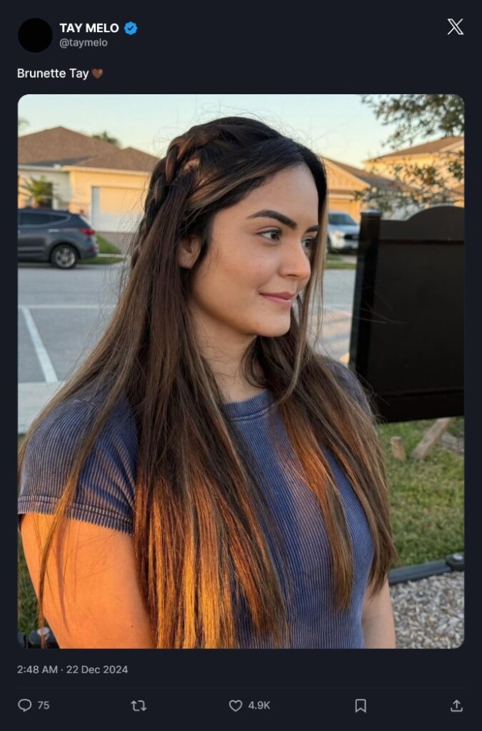 AEW’s Tay Melo Shows Off Her New Look – WEB IS JERICHO