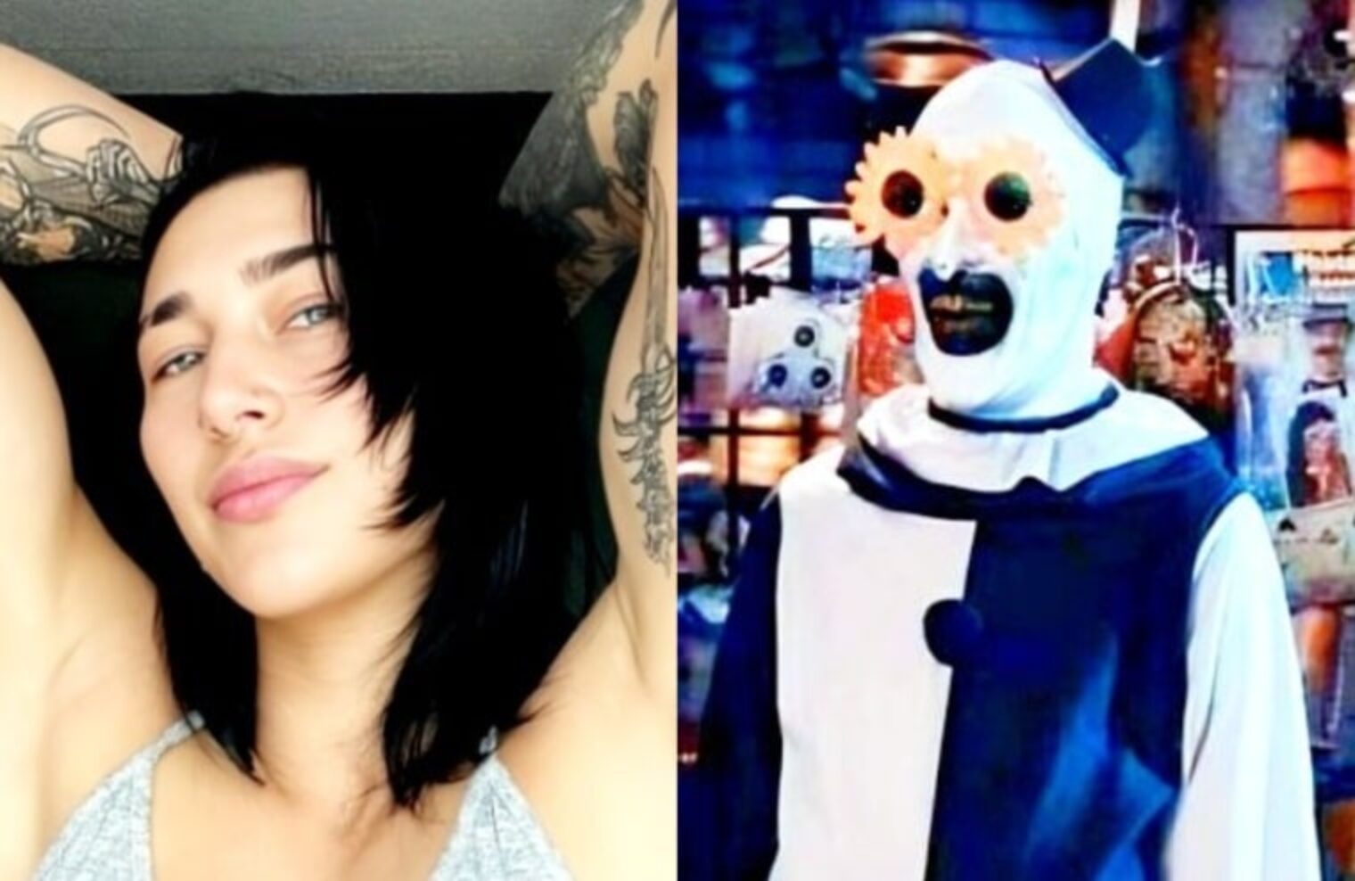 Rhea Ripley Shows Off Her New Tattoo Inspired By Art The Clown - WEB IS ...