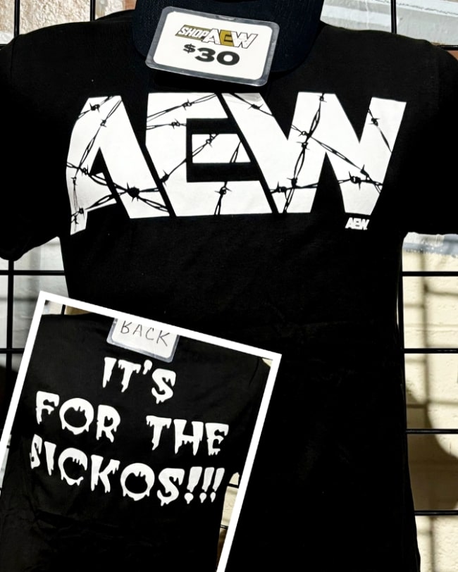 AEW Sold ECW-Inspired Merchandise At The 2300 Arena – WEB IS JERICHO