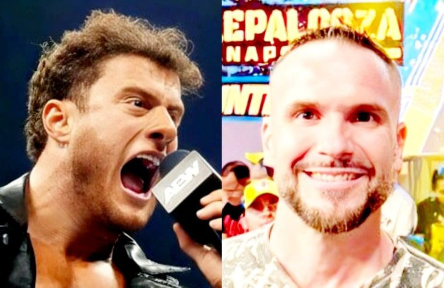 MJF Has A Savage Response To Brock Lesnar Guy Announcing His ...