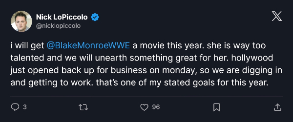 Super Agent Nick LoPiccolo Shares His Ambitious Goal For Blake Monroe ...